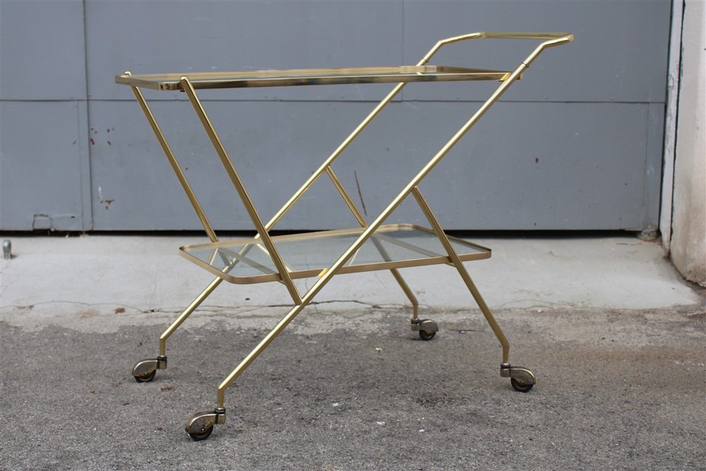 Ottone Italian Cart attributed to Cesare Lacca, 1950s for sale at Pamono