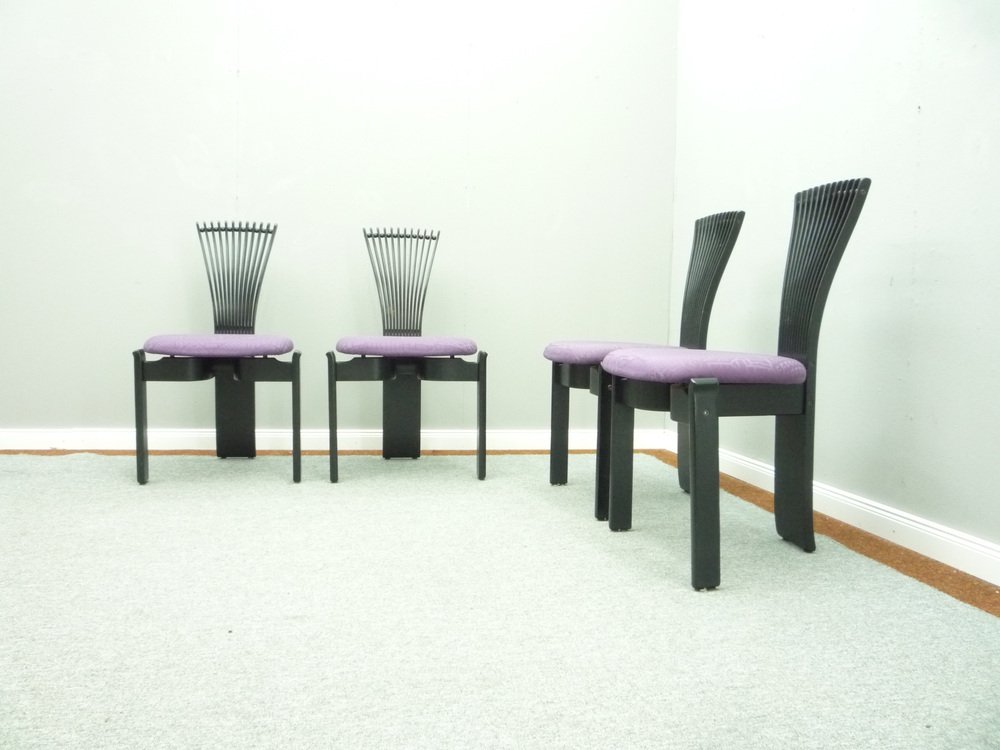 Totem Chairs by Torstein Nilsen for Westnofa, 1980s, Set of 4 for sale ...
