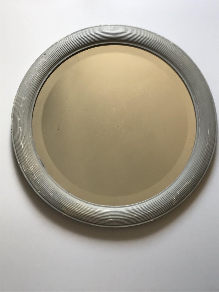 Vintage Round Mirror, 1950 for sale at Pamono