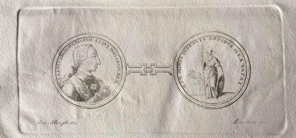 Unknown, Frame from Ancient Rome, Original Etching, 1750s for sale at ...