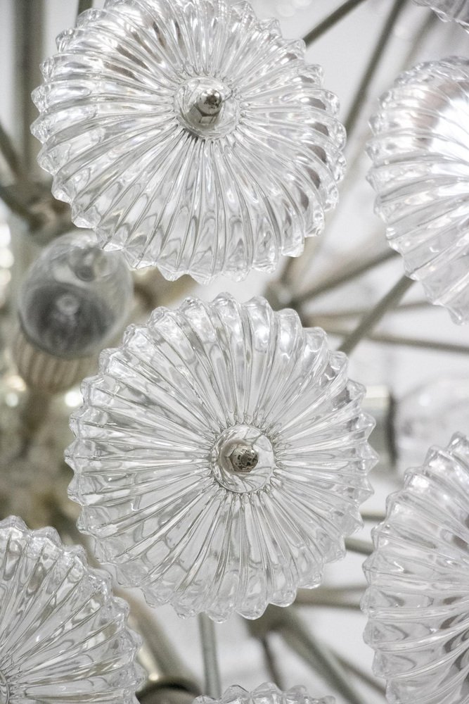 Germany Crystal Snowball Sputnik Chandelier from Palwa, 1960s for sale ...