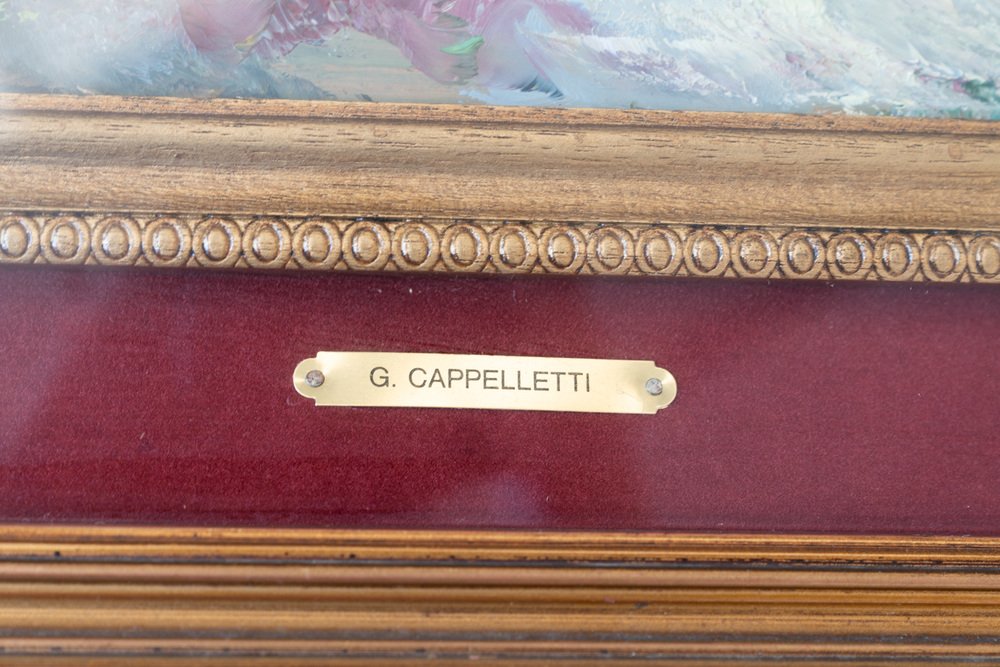 Giovanni Cappelletti, Landscape, 1970, Oil on Canvas, Framed for sale ...