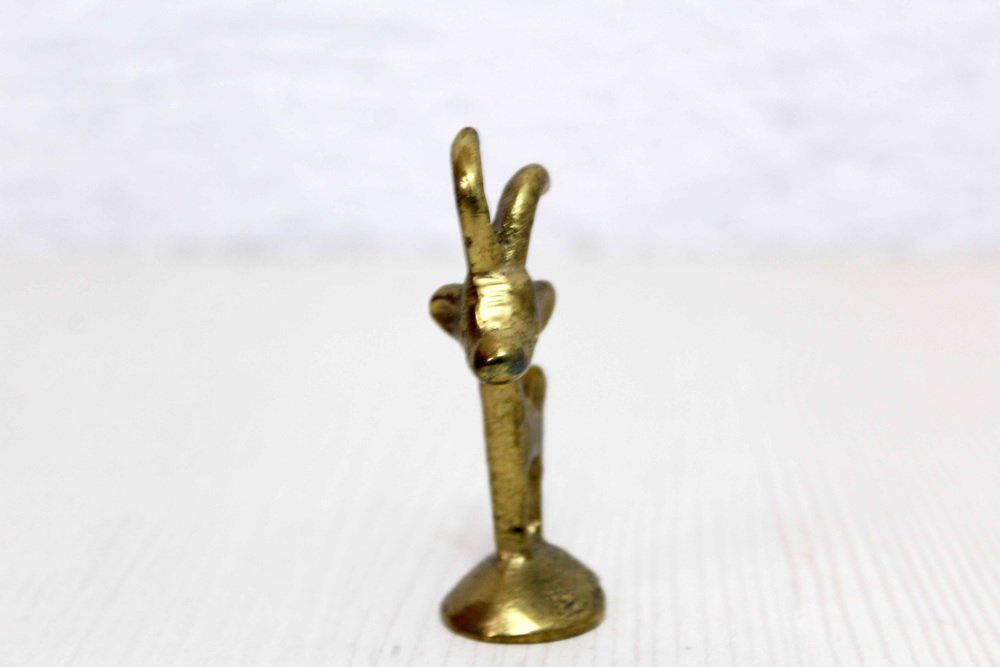 Bronze Ibex attributed to Walter Bosse, 1950s for sale at Pamono