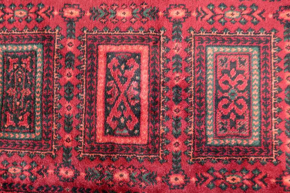 Vintage German Baluch Style Rug, 1960s for sale at Pamono