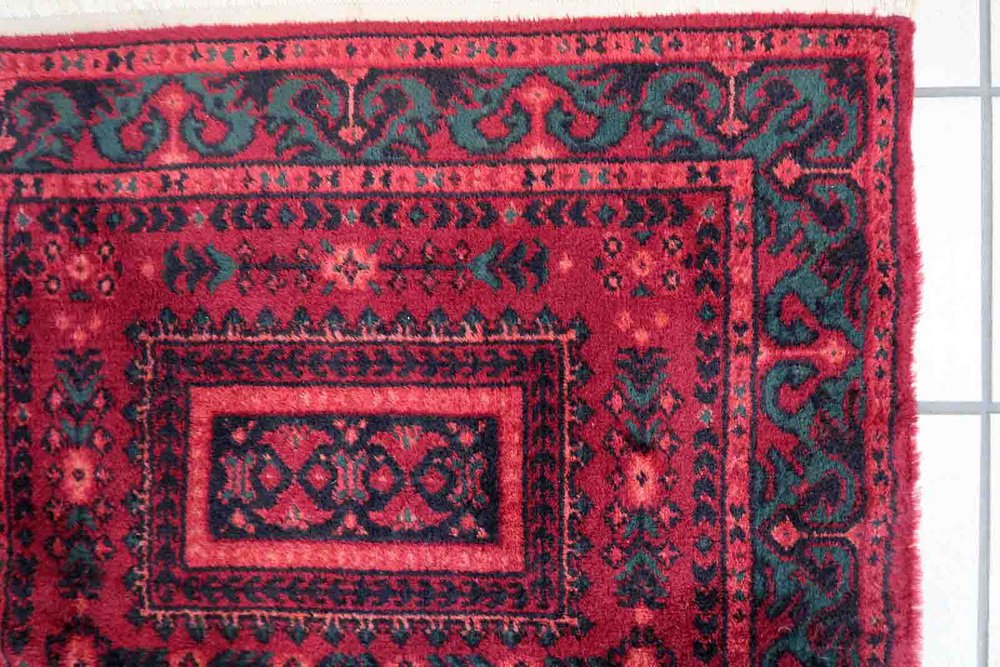 Vintage German Baluch Style Rug, 1960s for sale at Pamono