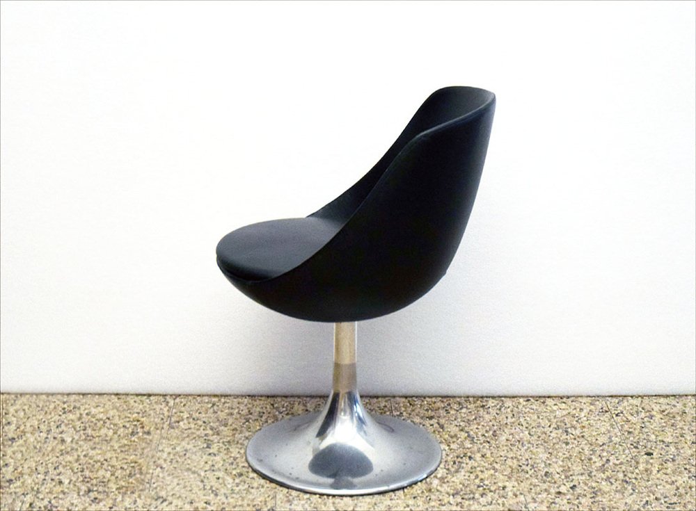 Tulip Swivel Chairs, Italian, 1970s, Set of 4 for sale at Pamono