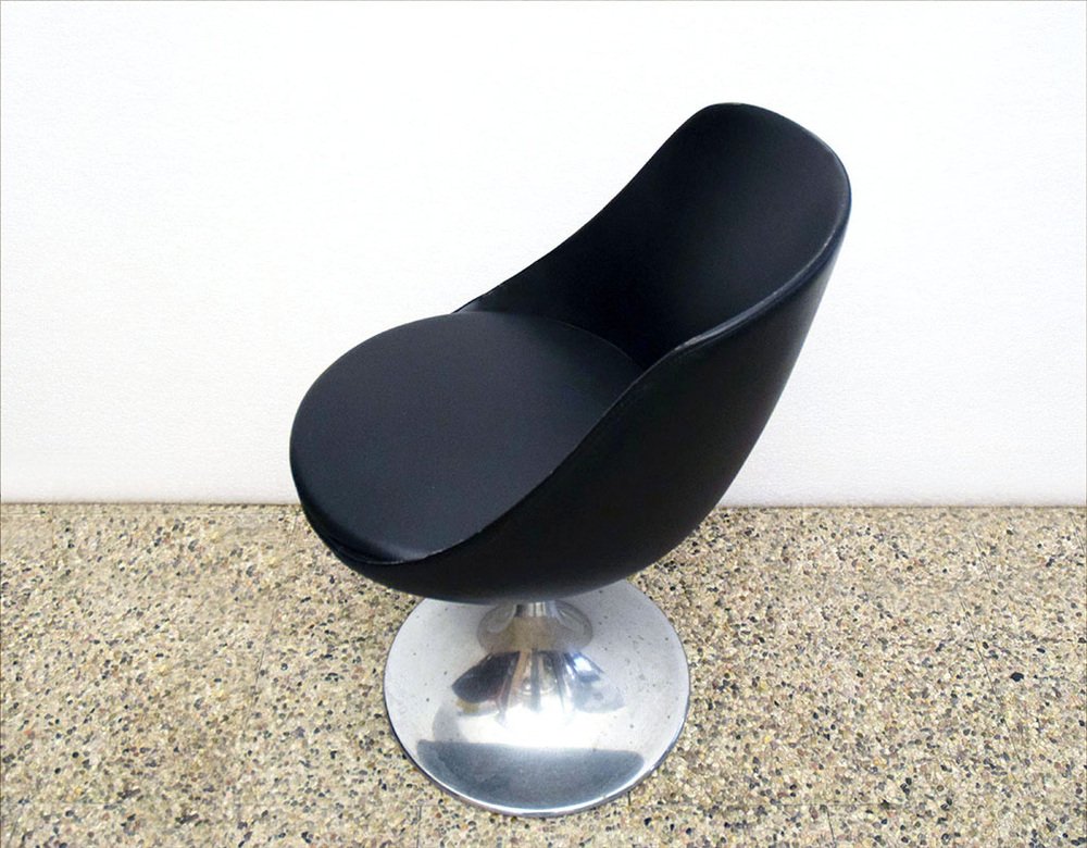 Tulip Swivel Chairs, Italian, 1970s, Set of 4 for sale at Pamono