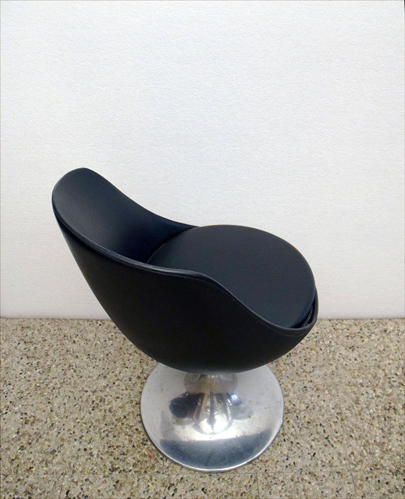 Tulip Swivel Chairs, Italian, 1970s, Set of 4 for sale at Pamono