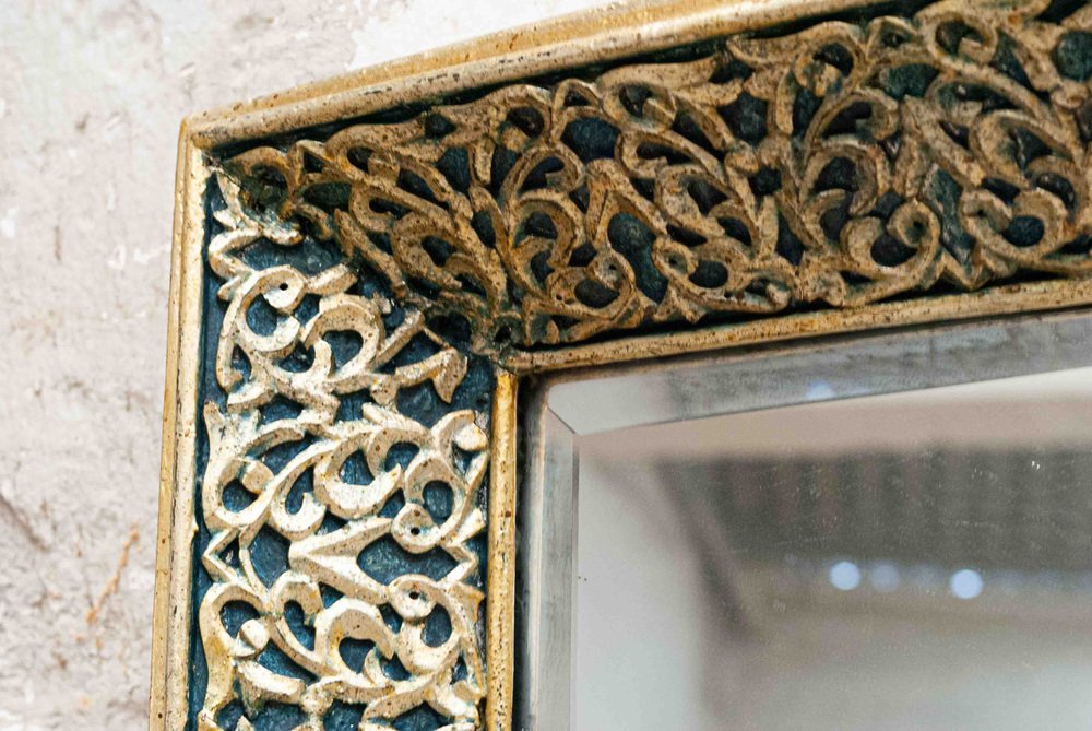 20th Century Golden Molding Mirror, 1890s for sale at Pamono