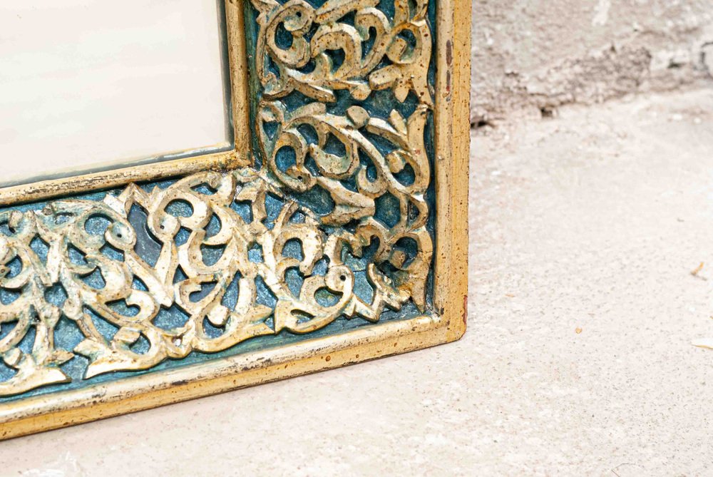 20th Century Golden Molding Mirror, 1890s for sale at Pamono