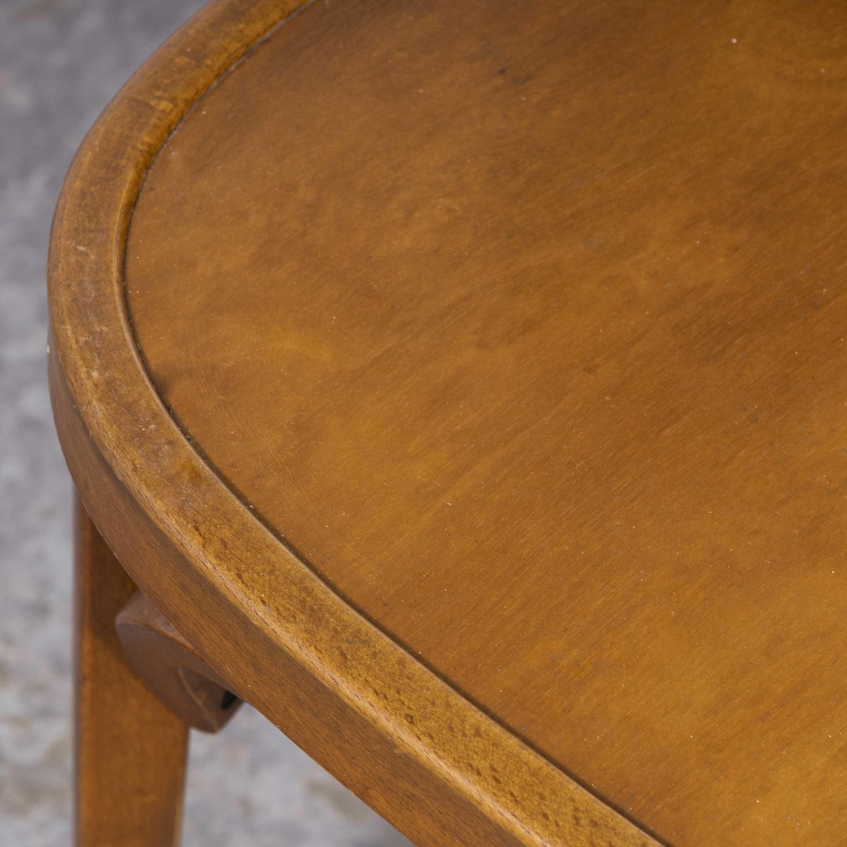 French Honey Bentwood Dining Chairs from Baumann, 1950s, Set of 4 for ...