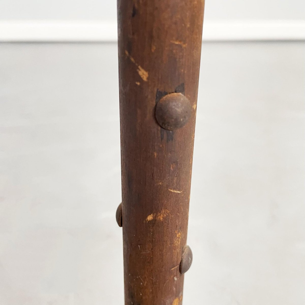 Modern Italian Wooden Valet Clothes Stand with Glass Hooks by ...