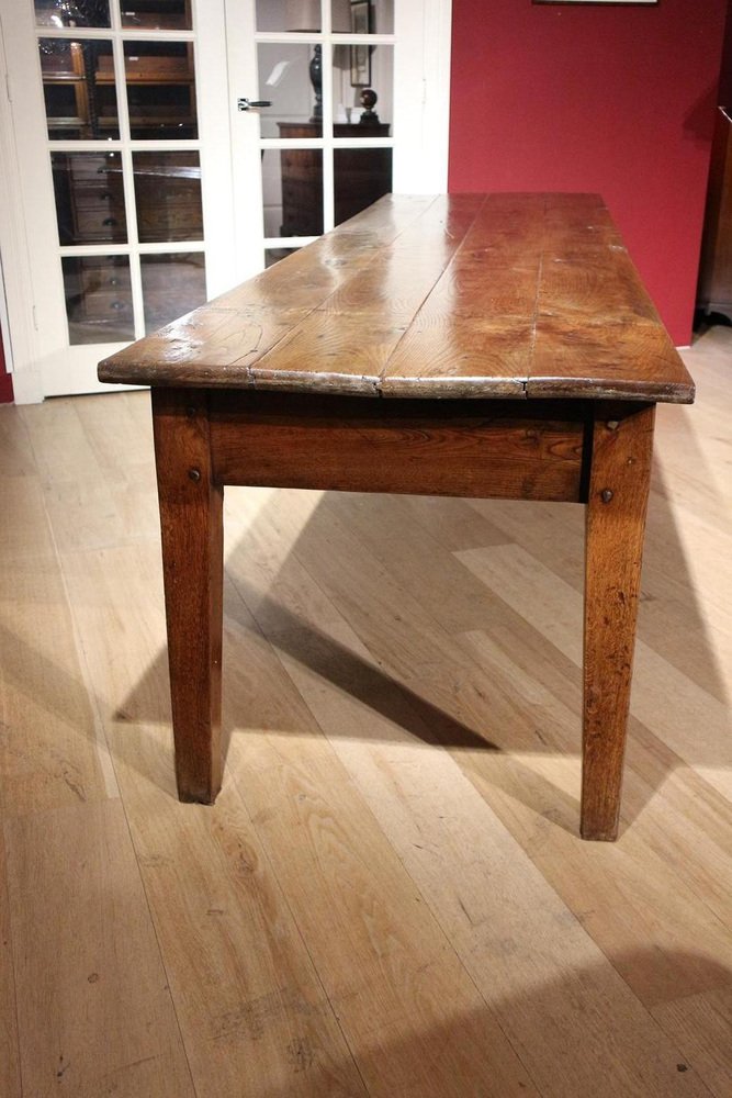 Antique French Table in Oak for sale at Pamono