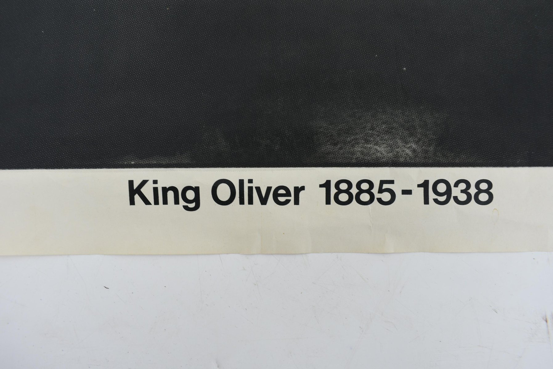 King Oliver Jazz Poster from Swierzy, 1900s for sale at Pamono