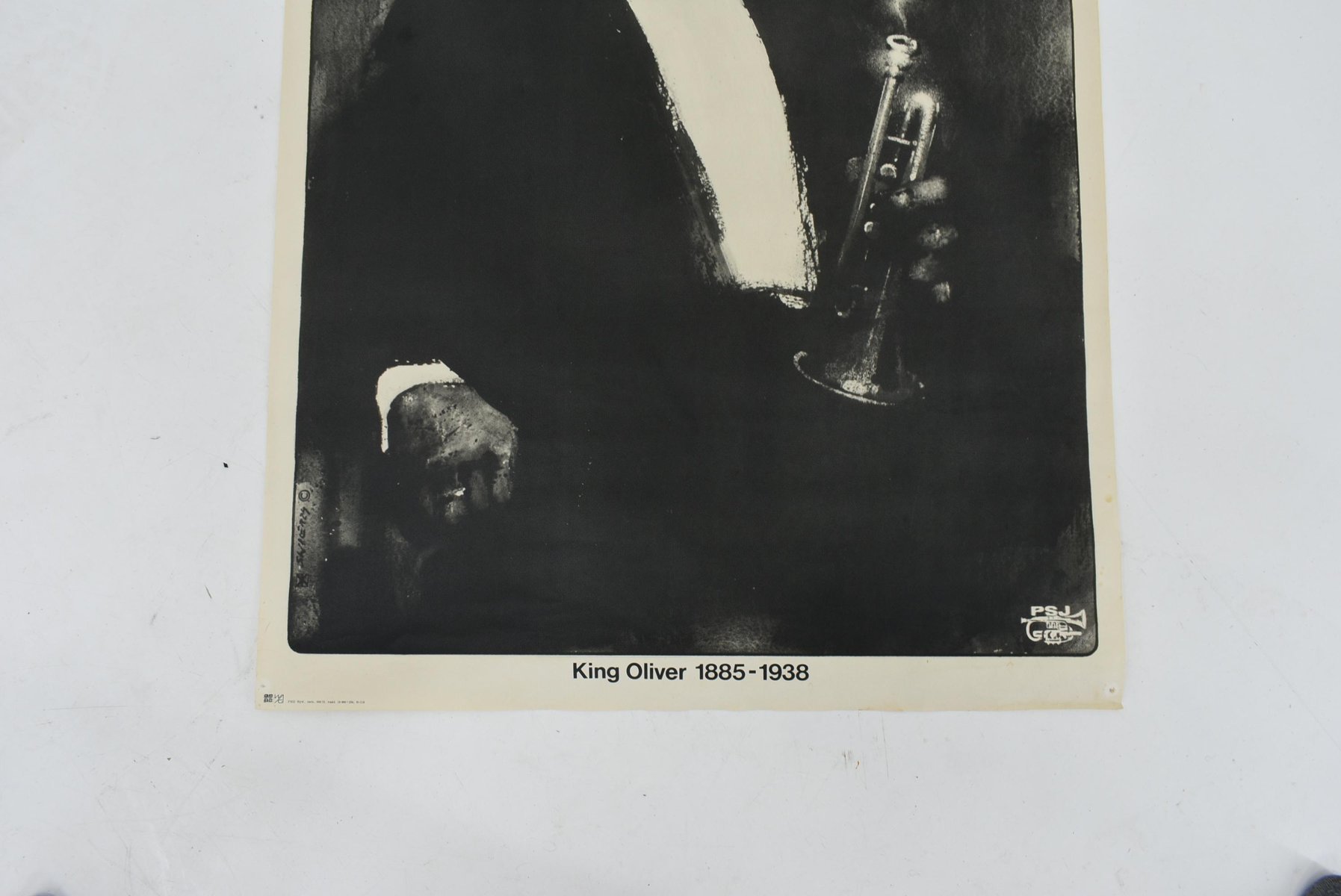 King Oliver Jazz Poster from Swierzy, 1900s for sale at Pamono