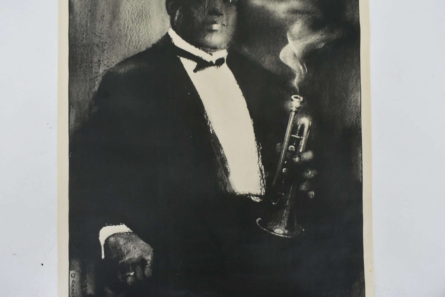 King Oliver Jazz Poster from Swierzy, 1900s for sale at Pamono