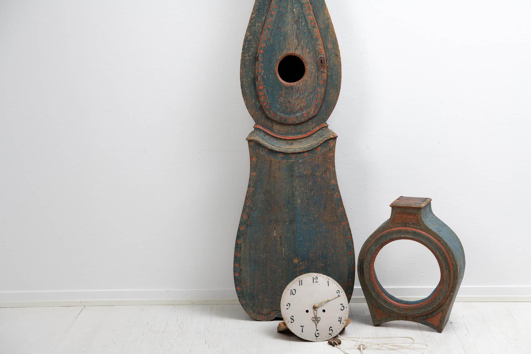 Early 19th Century Swedish Long Case Clock for sale at Pamono