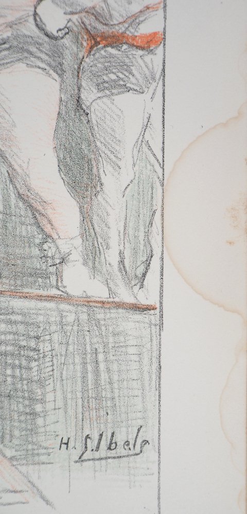 Henri Gabriel Ibels, Swimmers, 1897, Original Lithograph for sale at Pamono