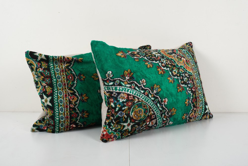 Vintage Velvet Cushion Cases, Set of 2 for sale at Pamono