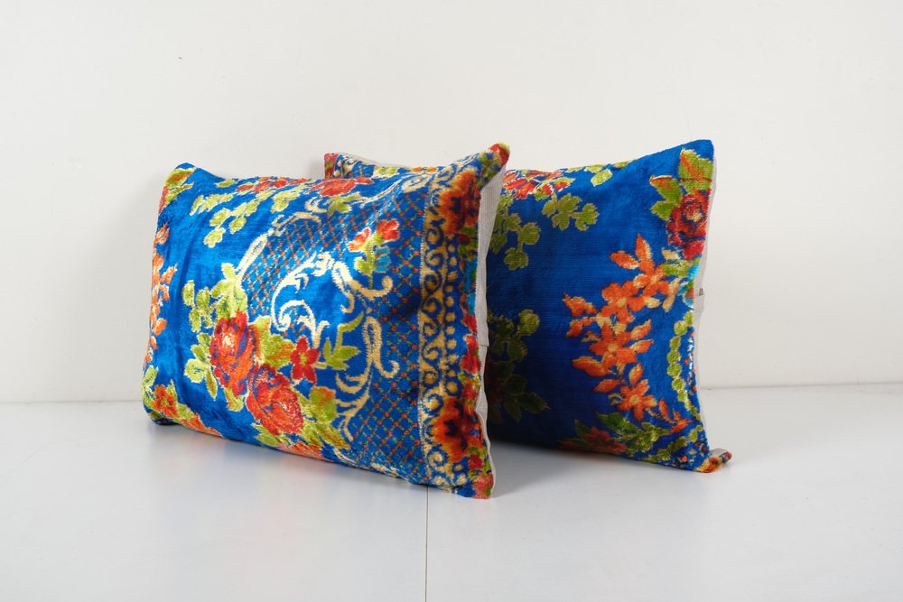 Vintage Velvet Cushion Cases, Set of 2 for sale at Pamono