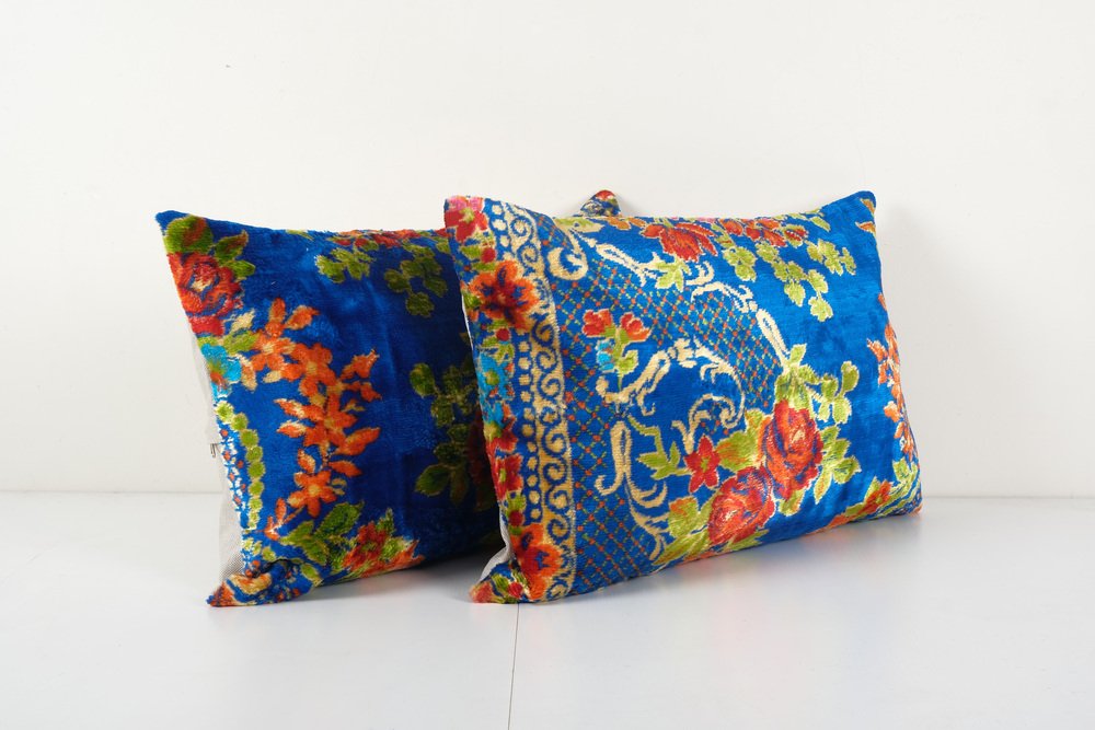 Vintage Velvet Cushion Cases, Set of 2 for sale at Pamono