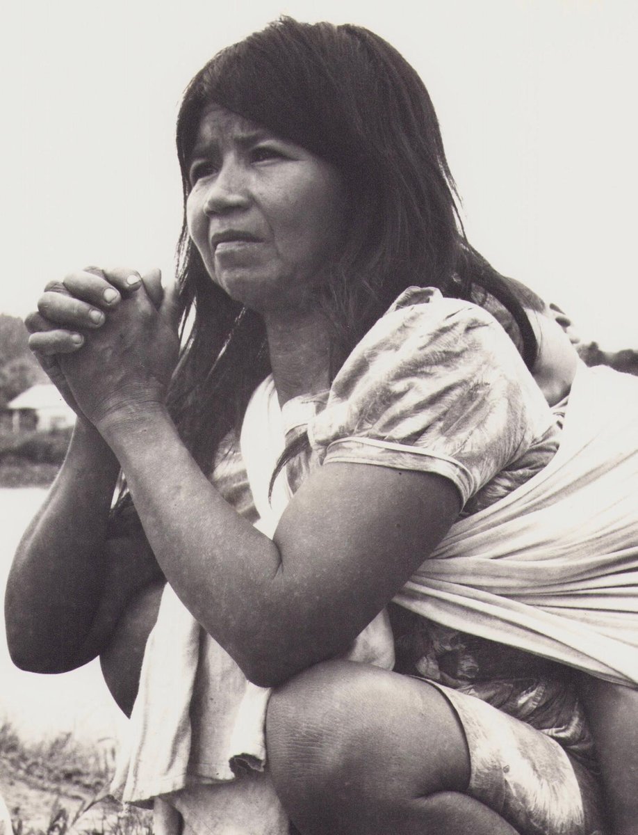 Hanna Seidel, Ecuadorian Indigenous Woman, 1960s, Black and White Photograph for sale at Pamono