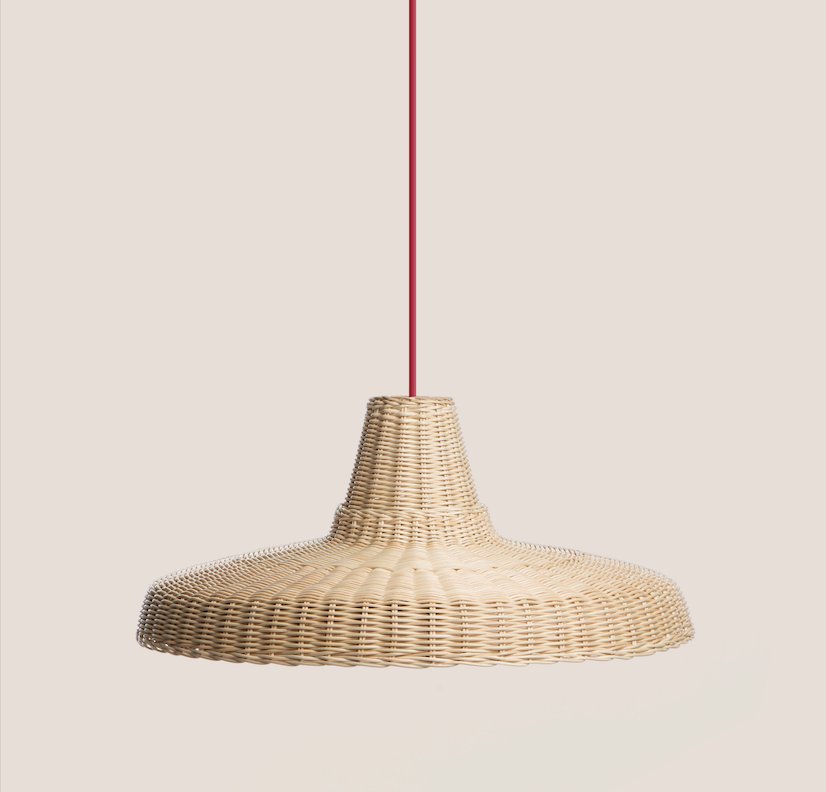 Cocolla Mini Pendant Lamp by Maurizio Bernabei for Bottega Inteccio for ...