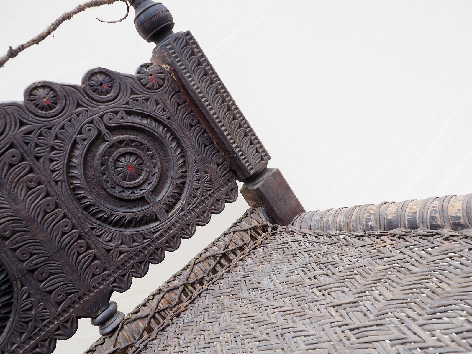 Antikes Swat Valley-Pakistan Charpoi Bett, 1920er bei Pamono kaufen