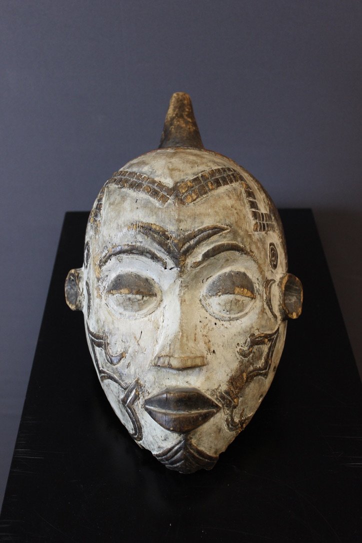 African Mask, Gabon, 1940s for sale at Pamono