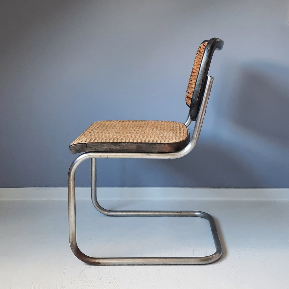 Sedia S32 di Marcel Breuer per Thonet, anni '30 in vendita su Pamono
