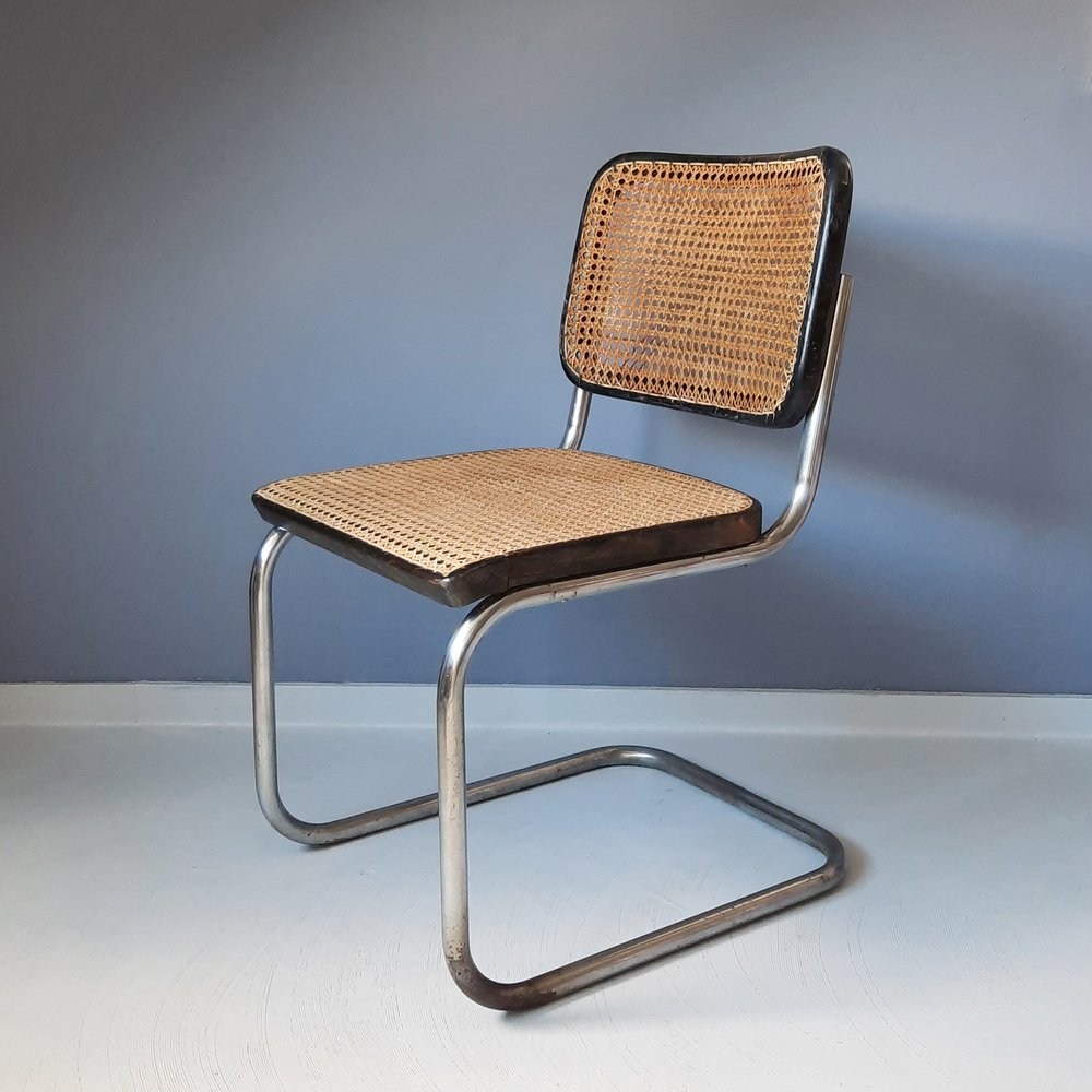 Sedia S32 di Marcel Breuer per Thonet, anni '30 in vendita su Pamono