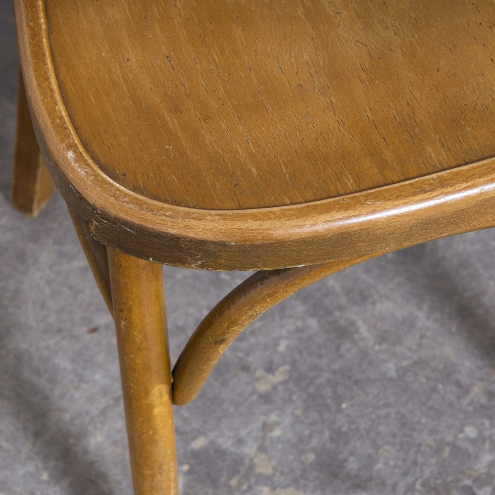 Bistro Dining Chair in Bentwood from Baumann, 1950s, Set of 4 for sale ...