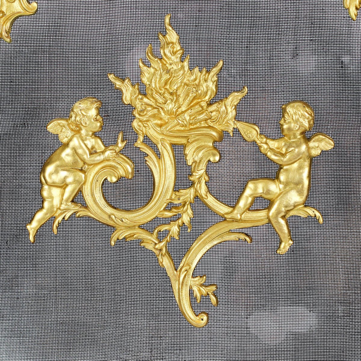 French Rococo Fireplace Screen, 1800s for sale at Pamono