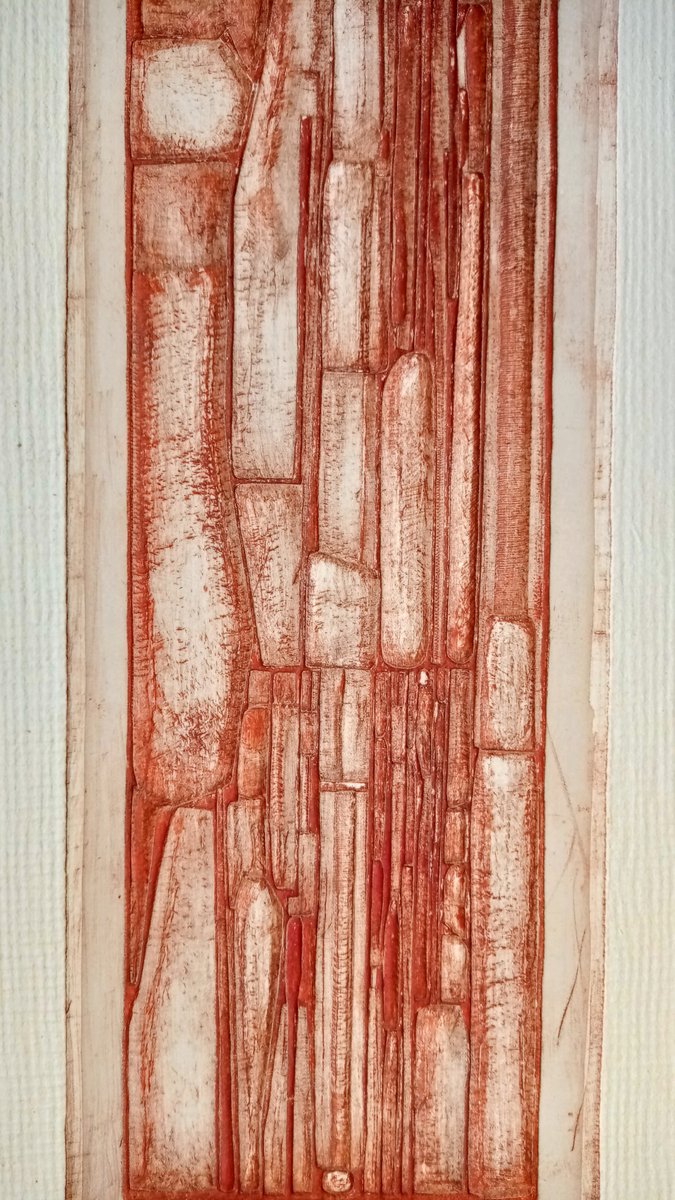 Pierre Courtin, Abstract Composition, 1950s, Relief Etching for sale at ...