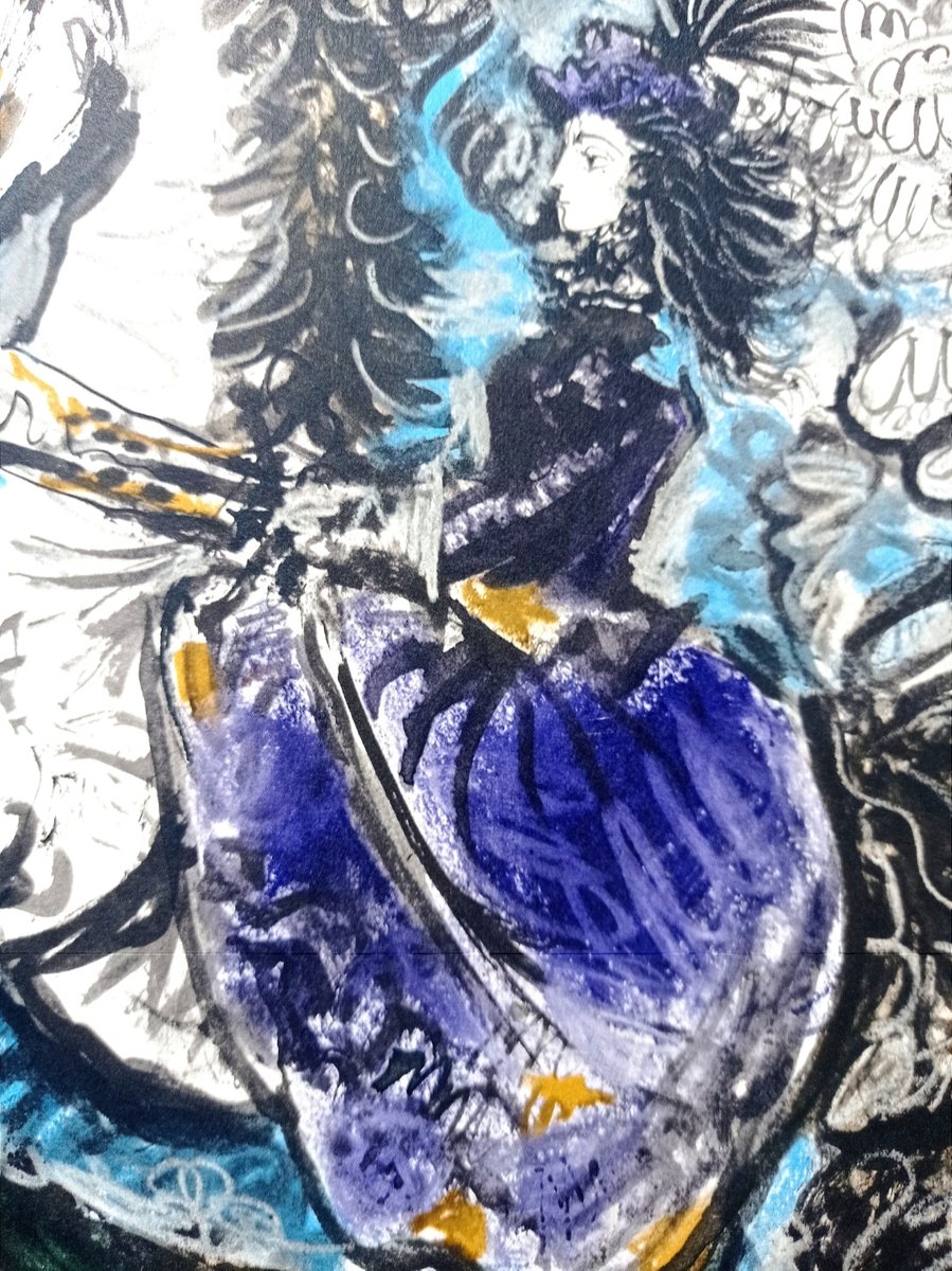 Pablo Picasso, First Edition of Toros y Toreros: Jacqueline in Violet ...