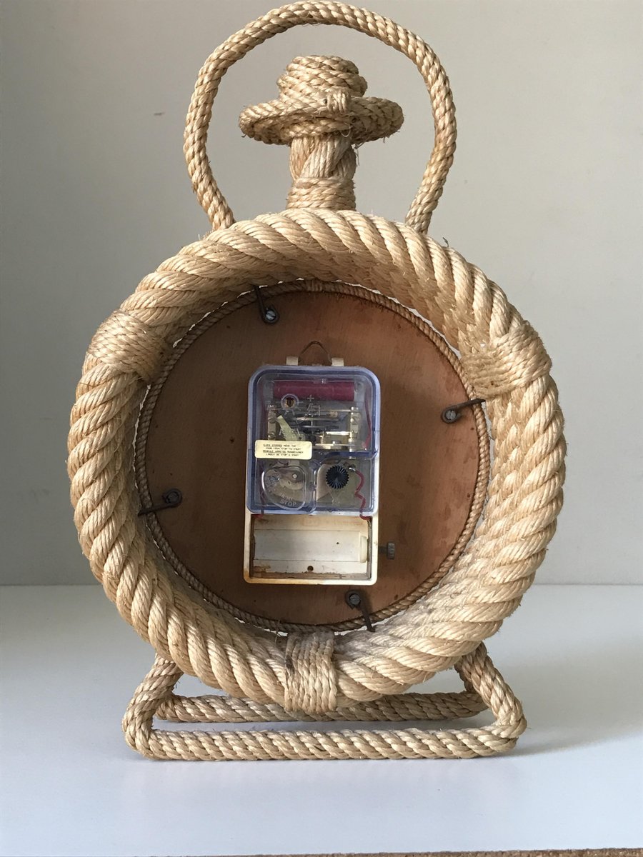 Vintage Rope Clock, 1960 for sale at Pamono