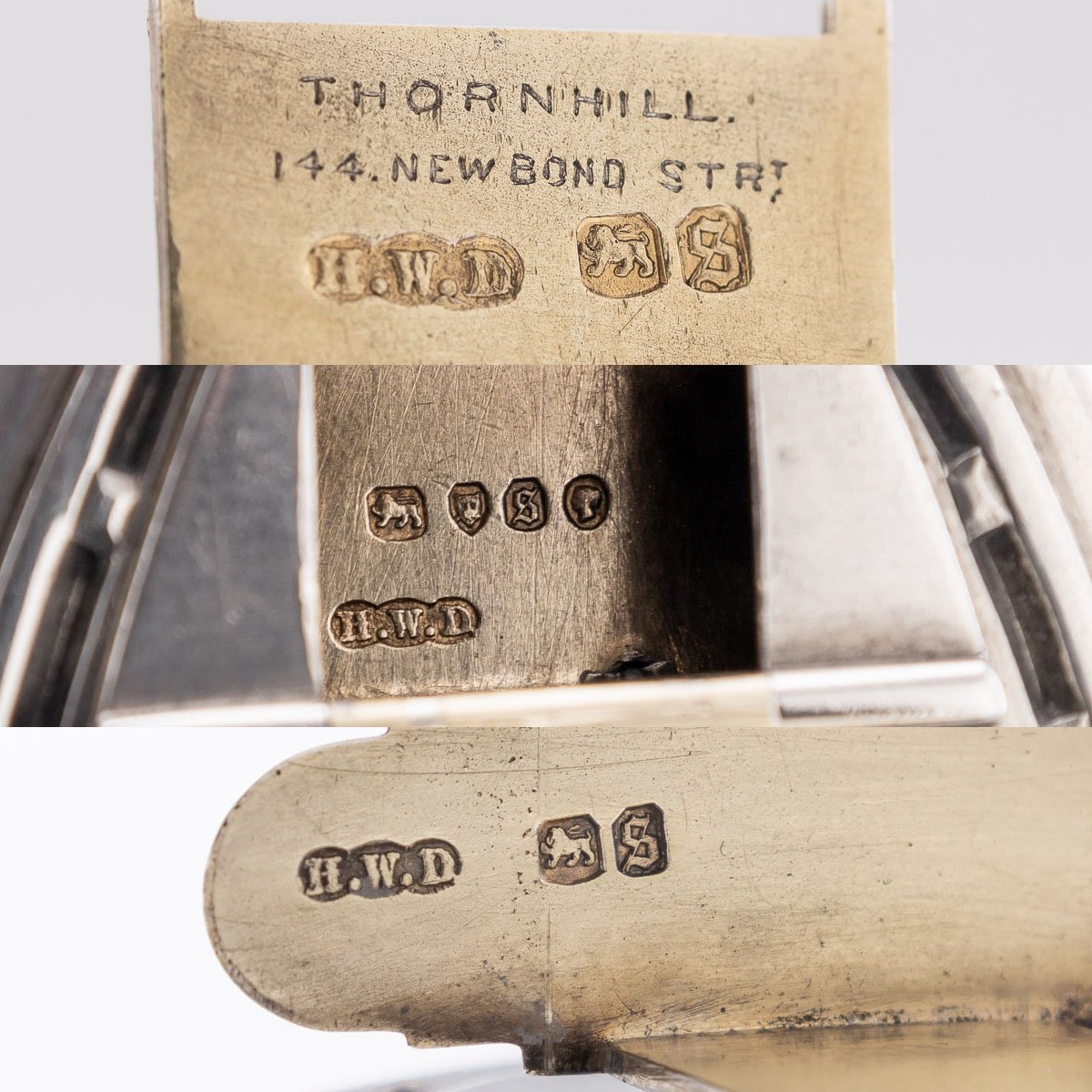 Victorian Silver Lighter and Vesta Case, London, 1853, Set of 2 for ...