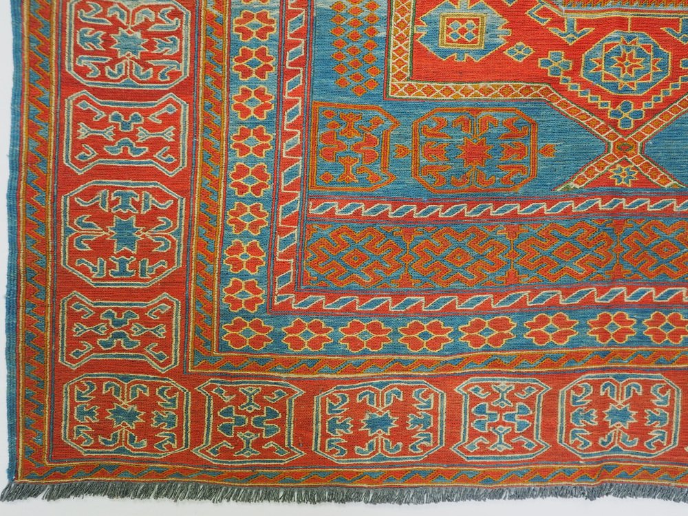 Vintage Tribal Nomadic Caucasian Sumakh Kilim Rug, 1950s for sale at Pamono