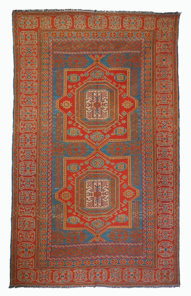 Vintage Tribal Nomadic Caucasian Sumakh Kilim Rug, 1950s for sale at Pamono