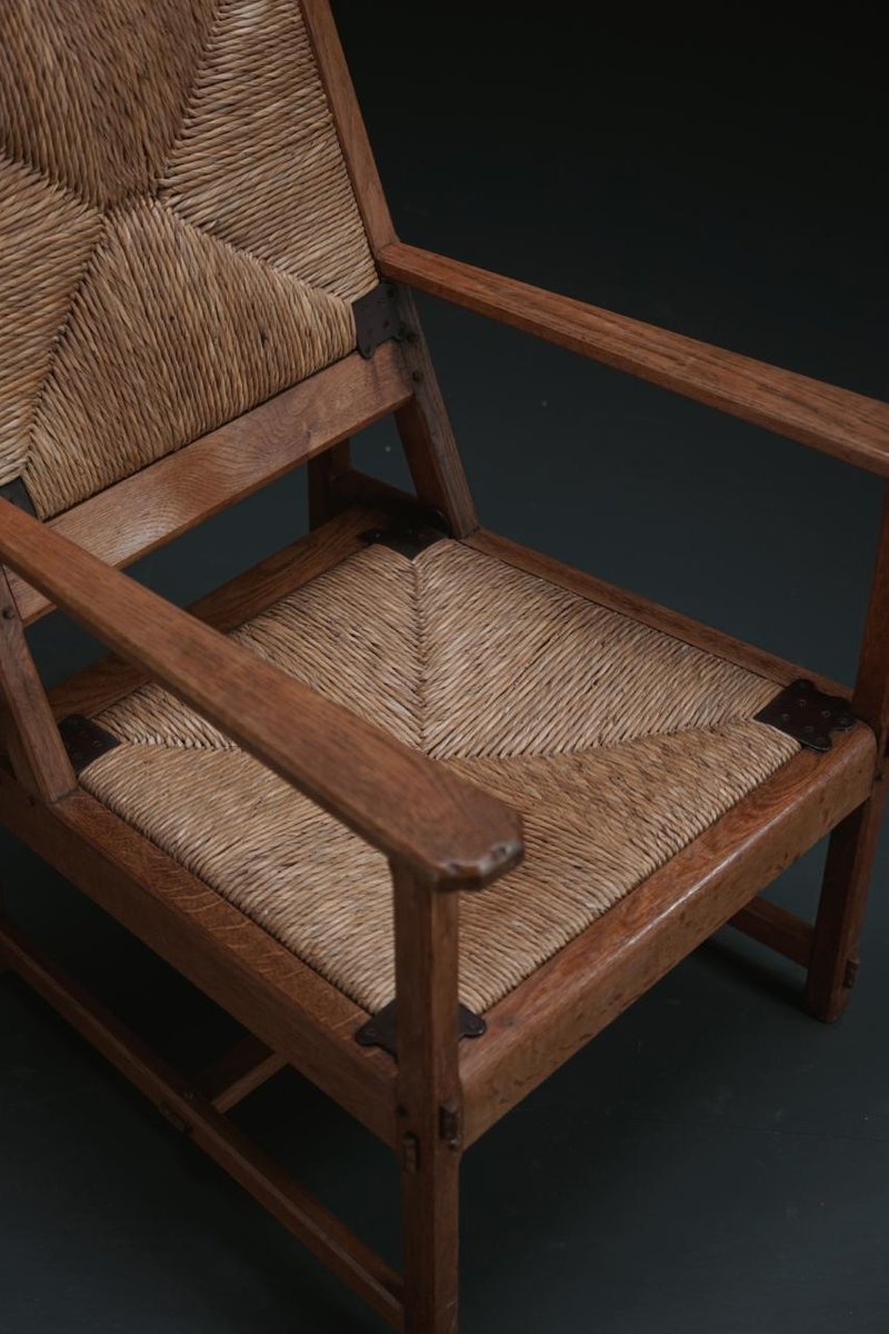 Traditionalist Armchair from Architect Kropholler, 1890s for sale at Pamono