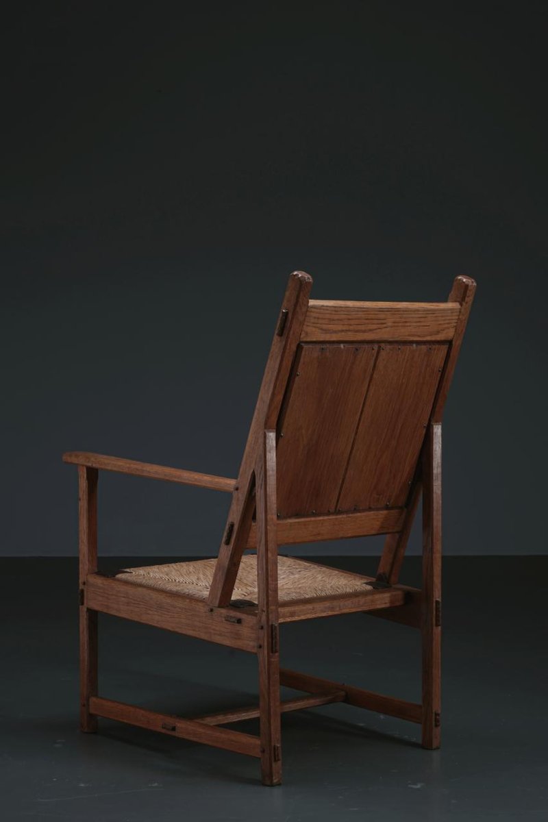 Traditionalist Armchair from Architect Kropholler, 1890s for sale at Pamono