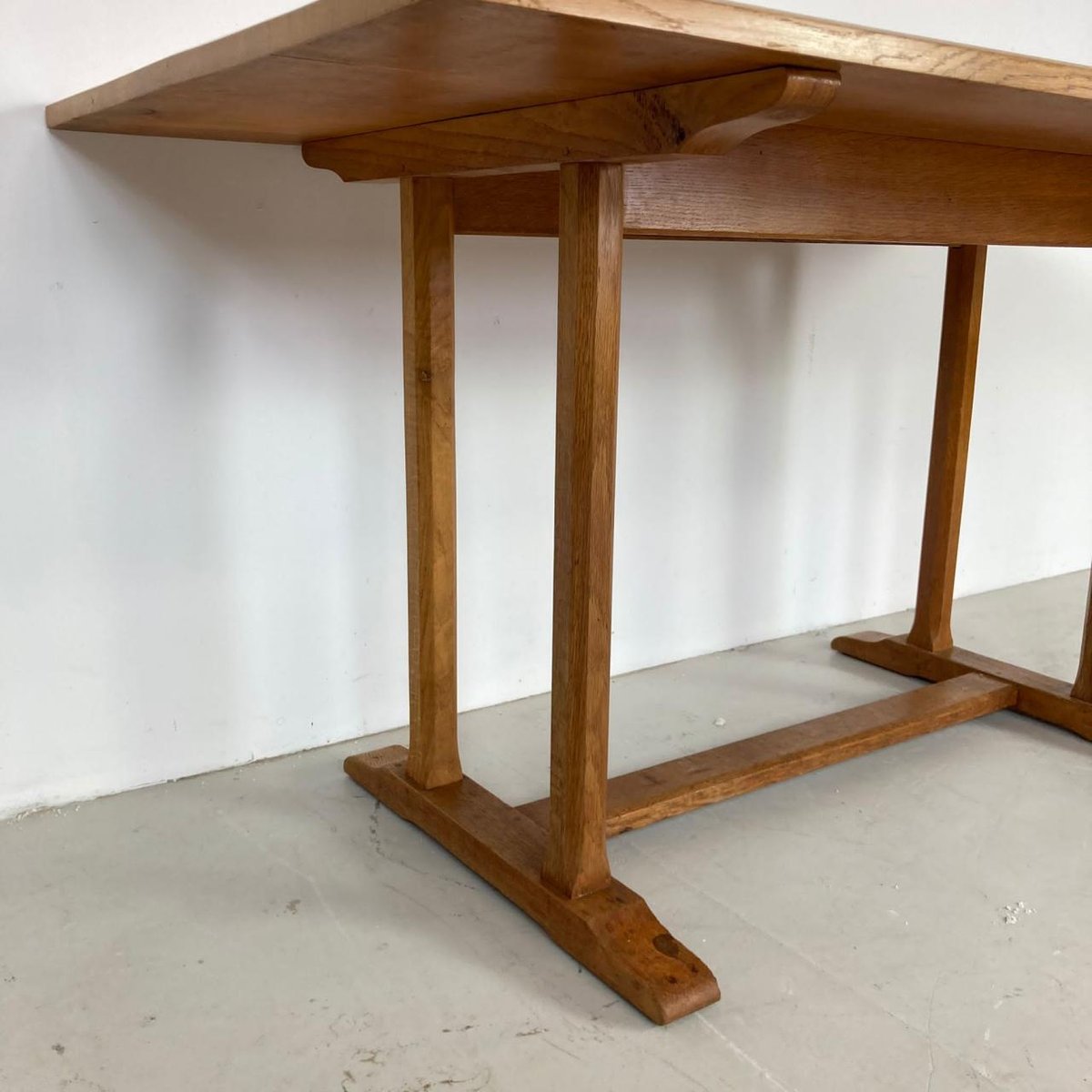 Art & Crafts Oak Refectory Dining Table from Heals, 1930s for sale at ...