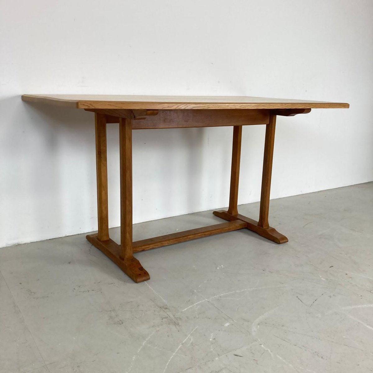 Art & Crafts Oak Refectory Dining Table from Heals, 1930s for sale at ...