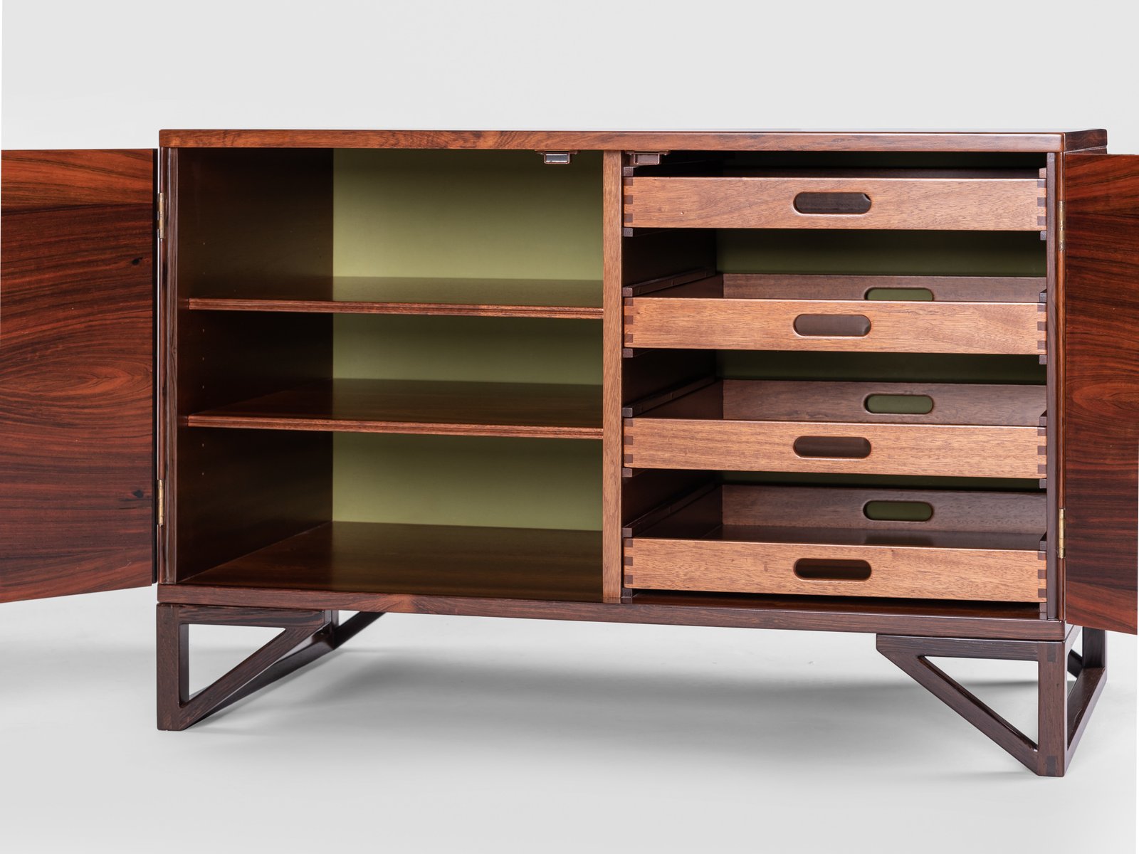 Danish Sideboard in Rosewood by Svend Langkilde, 1960 for sale at Pamono