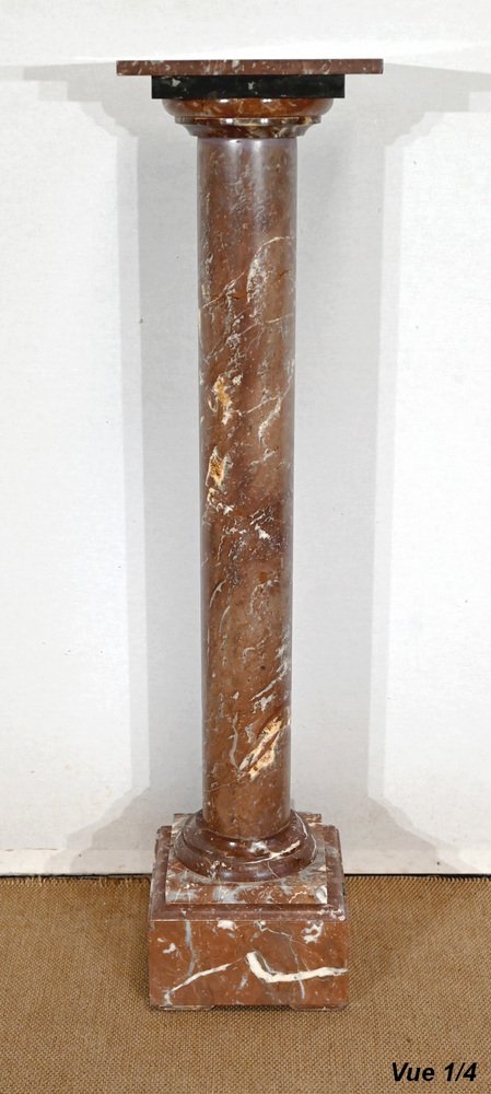Antique Marble Column, Late 19th Century for sale at Pamono