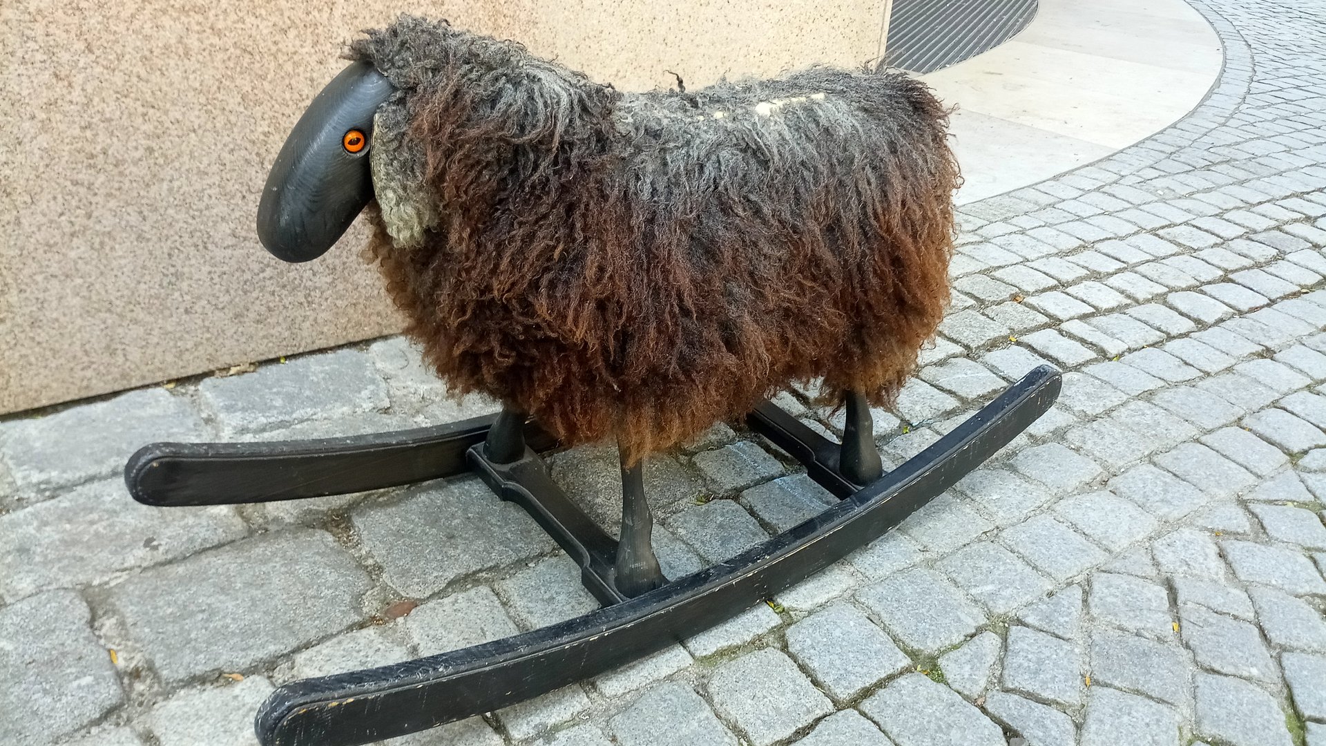 Vintage Rocking Sheep by Hans-Peter Krafft for Meier, Germany, 1970s ...