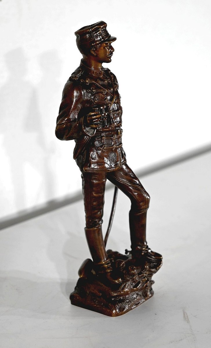 Charles Anfrie, On the Breach, Late 1800s, Bronze for sale at Pamono