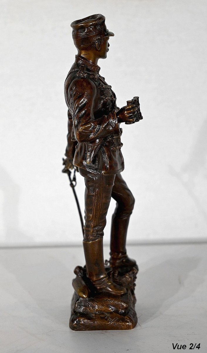 Charles Anfrie, On the Breach, Late 1800s, Bronze for sale at Pamono
