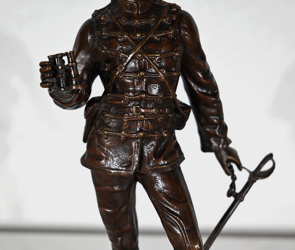 Charles Anfrie, On the Breach, Late 1800s, Bronze for sale at Pamono