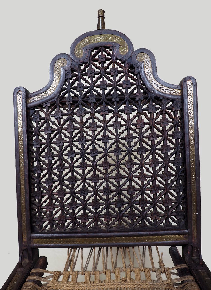 Vintage Indian Traditional Rajistan Tribal Hand-Carved Teak Pida Low ...